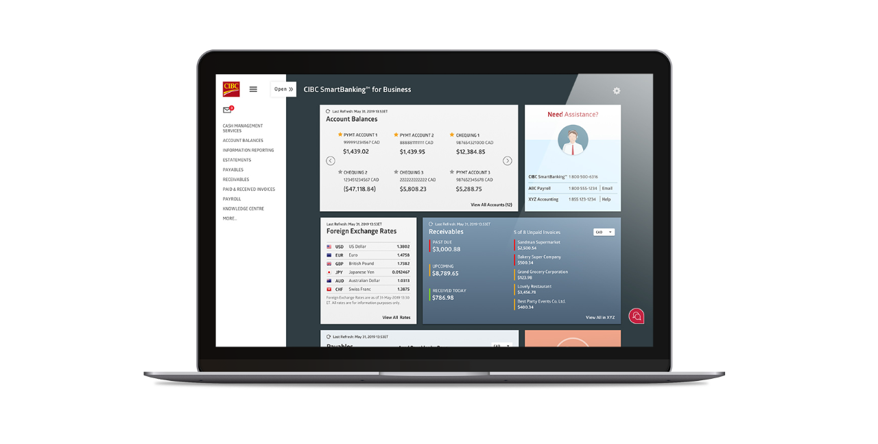 CIBC Cash Management Services for Business